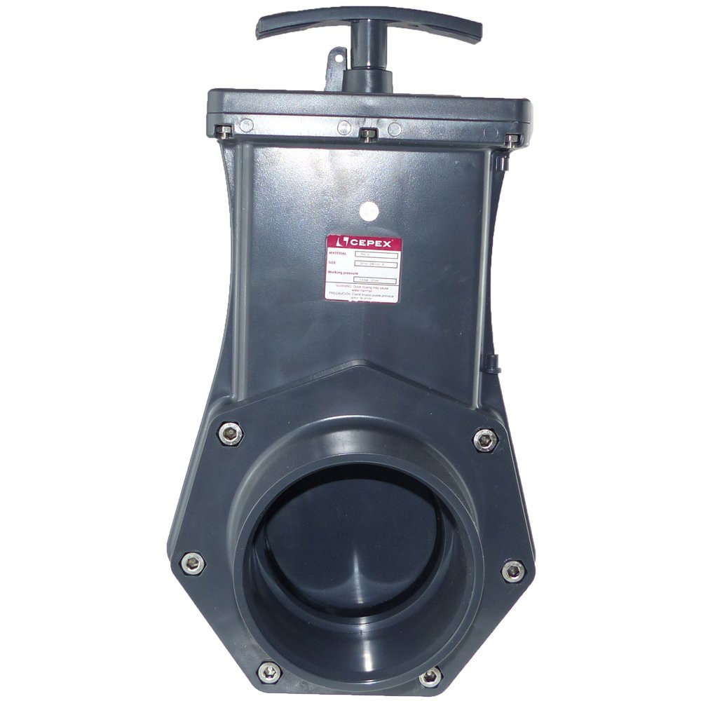 ø110 mm Vanne guillotine PVC - Zoola